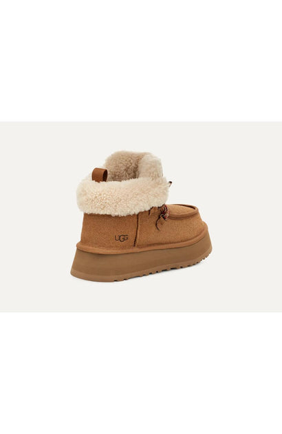 UGG Women's Funkarra Cabin Cuff Boots In Chestnut | ShopSimon
