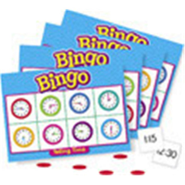 TREND ENTERPRISES INC Trend Enterprises Bingo Telling Time-Ages 6 And ...