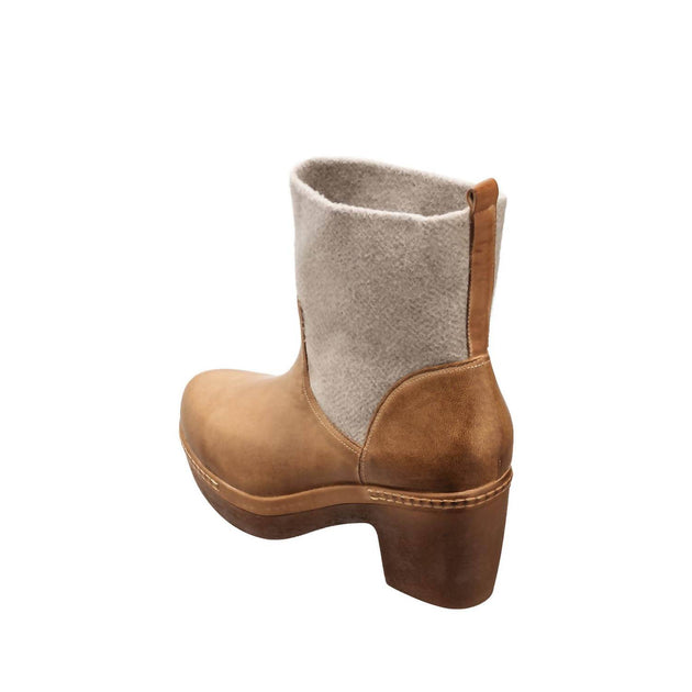 Antelope Women's Sato Booties In Cognac Leather | ShopSimon