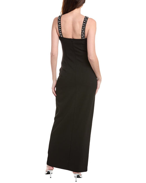 Vince Camuto Crystal Embellished Gown | ShopSimon