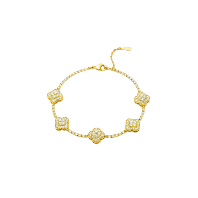 Linked by MKF Lila Pavé Bracelet | ShopSimon