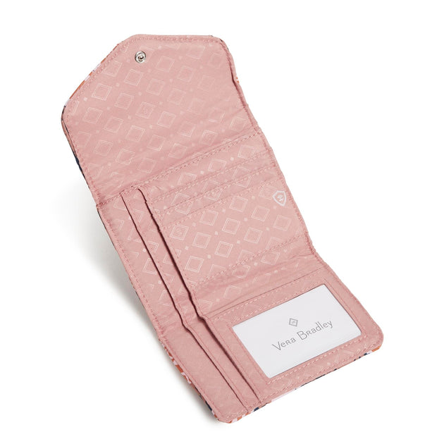 Vera Bradley Outlet Ultralight Mini Tri-Fold Wallet | ShopSimon