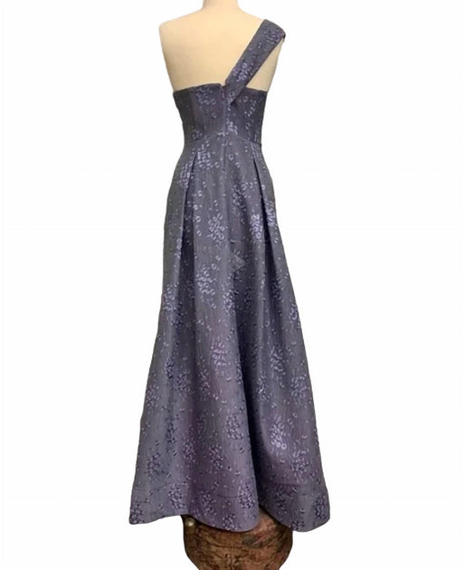 Bariano Starlit Gown In Purple | ShopSimon