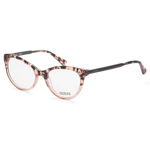 Guess Women's 51 Mm Pink Havana Opticals | ShopSimon