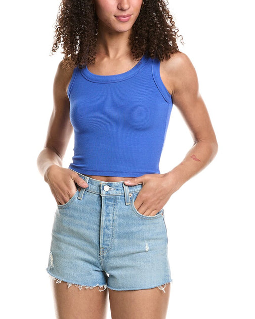 KatieJnyc Livi Longer Ribbed Crop Tank | ShopSimon