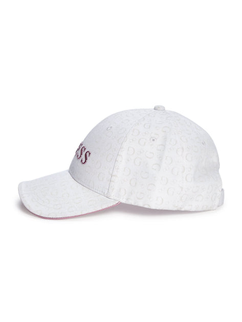 Guess Factory Puff Logo Baseball Hat | ShopSimon