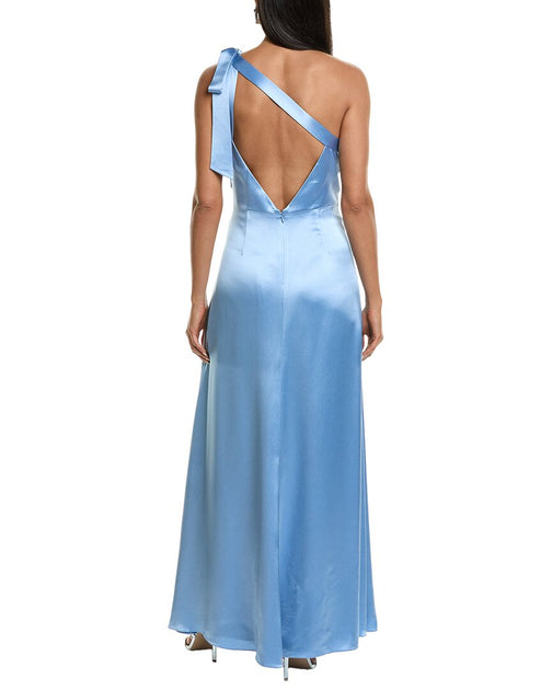 Milly Eleni Satin Maxi Dress | ShopSimon