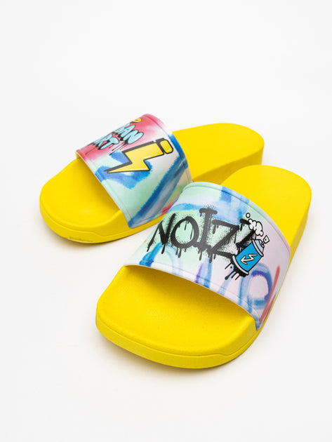 Noizz Boys Slip On Slides | ShopSimon