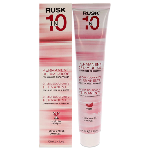 Rusk Permanent Cream Color In10 - 7a Medium Ash Blonde By For Unisex ...
