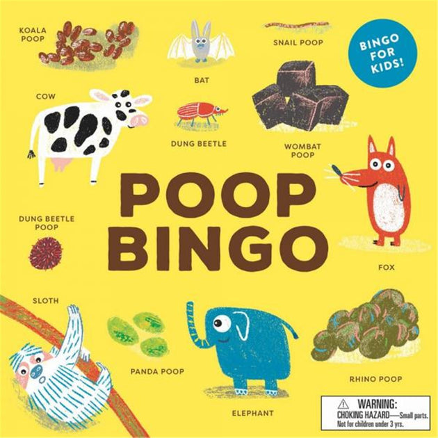 Chronicle Books Poop Bingo Puzzle | ShopSimon