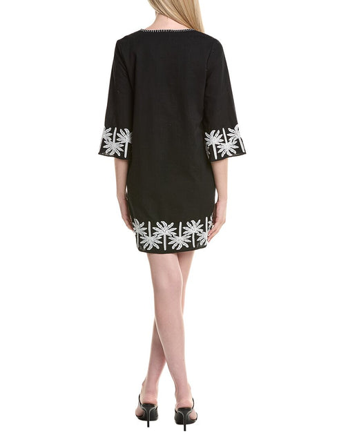 Johnny Was Hannah Linen-blend Dress | ShopSimon