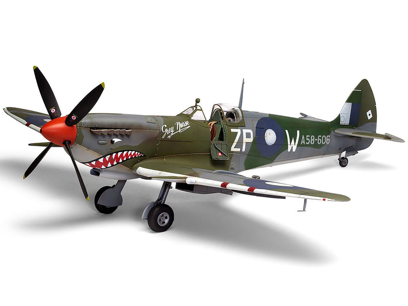 Airfix Level 4 Model Kit Supermarine Spitfire Mk.viii Fighter Aircraft ...