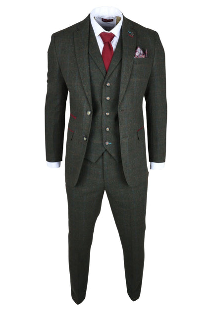 Robert Simon Joshua 3 Piece Tweed Suit | ShopSimon