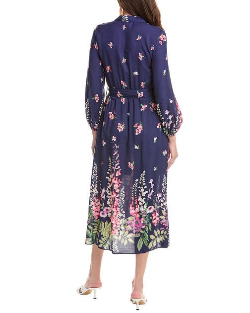Garrie B Balloon Sleeve Shirtdress | ShopSimon