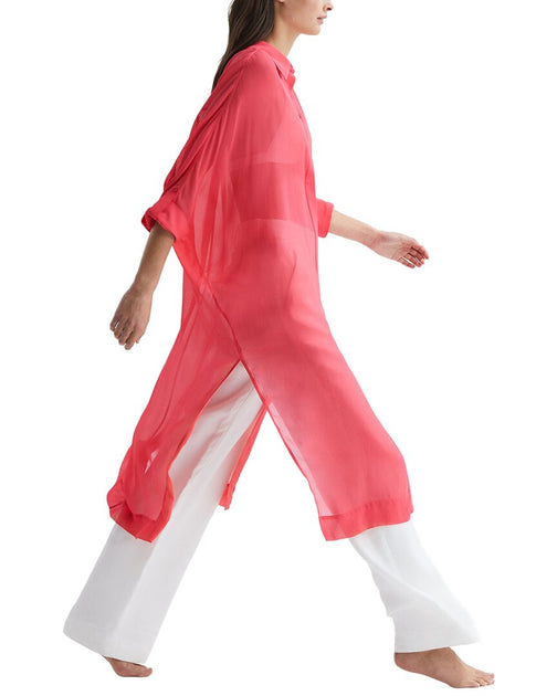 Reiss Ava Sheer Kaftan | ShopSimon