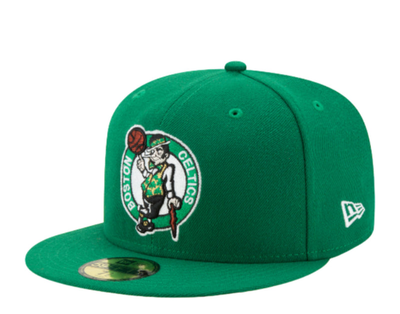 New Era Boston Celtics Team Color 59fifty Fitted 70343253 Green - Gray ...