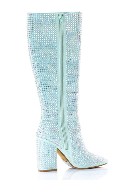 Sparkl Fairy Couture Women's Jasmine Boot In Mint | ShopSimon
