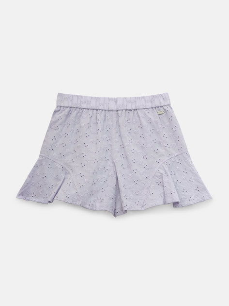 Guess Factory Palmer Eyelet Shorts (7-14) | ShopSimon