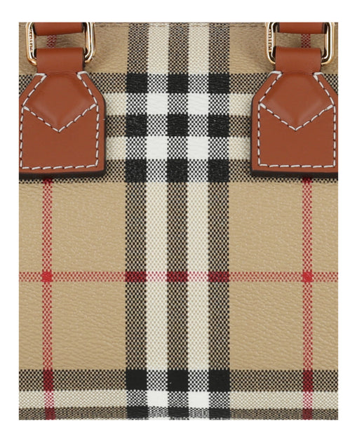 Burberry Mini Check Bowling Bag | ShopSimon