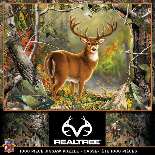 Masterpieces 19.25 X 26.75 In. Realtree Backcountry Buck Jigsaw Puzzle ...