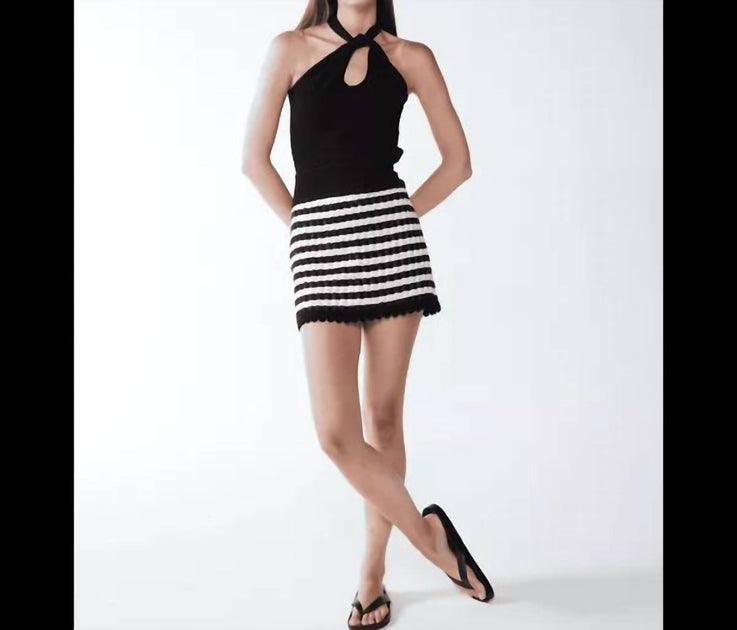 Maria Pavan Rhodes Blouse In Black | ShopSimon