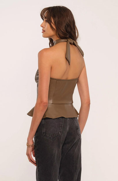 heartloom Fantine Top In Mink | ShopSimon