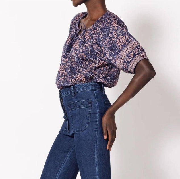 Cleobella Johana Blouse In Cecil Print | ShopSimon