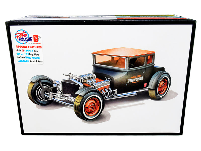 AMT Skill 2 Model Kit 1925 Ford Model T "chopped" Set Of 2 Pieces 1/25 ...