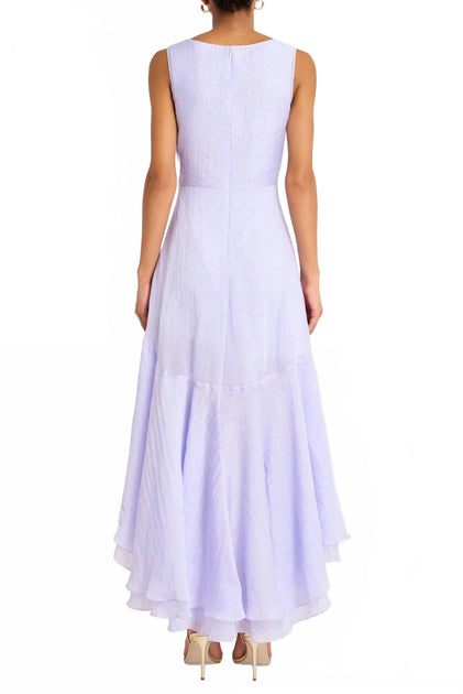 Amanda Uprichard Casella Maxi Dress In Blue | ShopSimon
