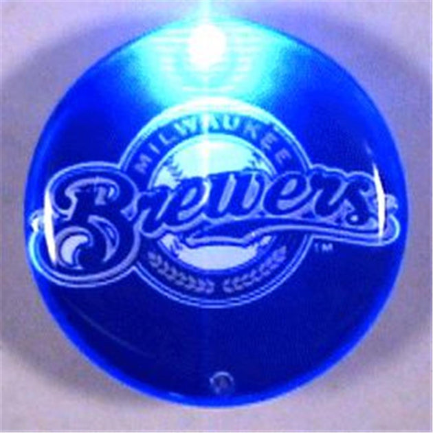 Blinkee Milwaukee Brewers Officially Licensed Flashing Lapel Pin ...