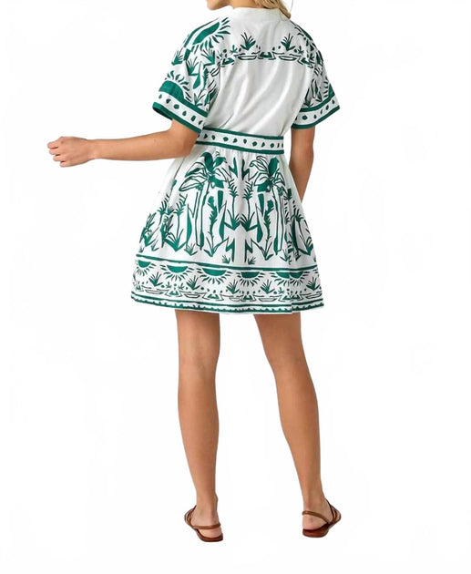 Crosby by Mollie Burch Hayden Dress In Yucatan | ShopSimon