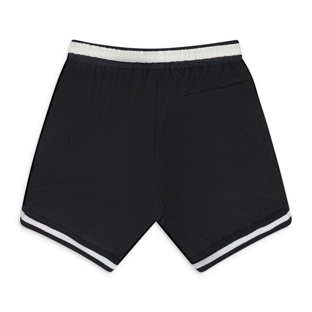 Rhude BLACK BASKETBALL SWIM TRUNKS | ShopSimon