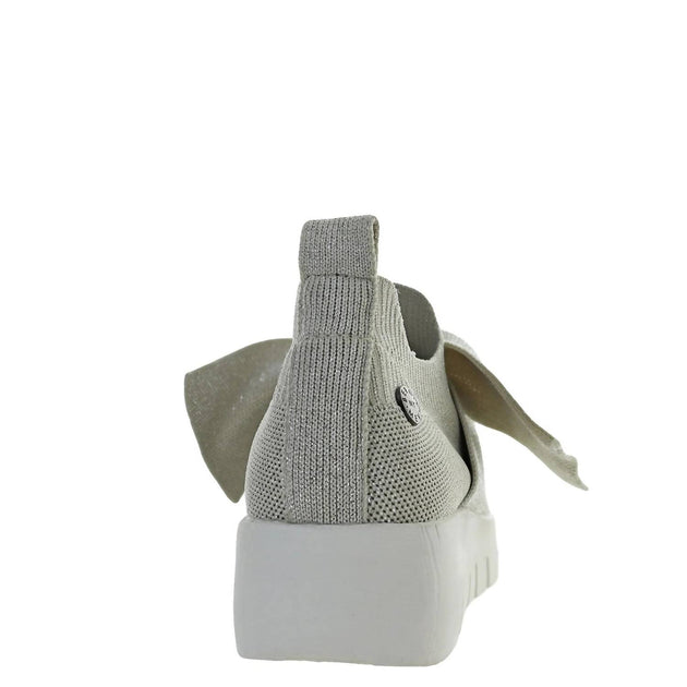 BERNIE MEV Fx Serenity Slip-On In Light Grey Silver | ShopSimon