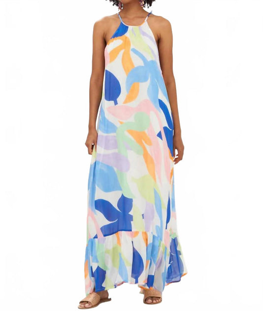 Oliphant Mona Maxi Dress In Moma White | ShopSimon