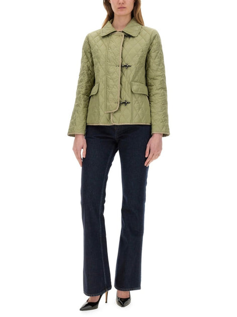 Fay 3-Hook Nylon Quilted Jacket | ShopSimon