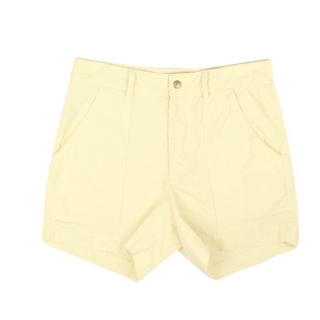 Freeman's Sporting Club Cream Corduroy Lightweight Shorts | ShopSimon