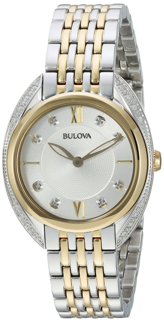 Bulova Diamond Two-tone Ladies Watch | ShopSimon