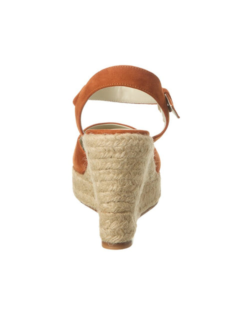 Bruno Magli Mares Suede Wedge Sandal | ShopSimon
