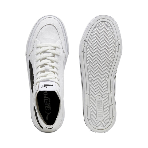 Puma Court Classic Vulc Mid White / Black 397265-02 Men's | ShopSimon