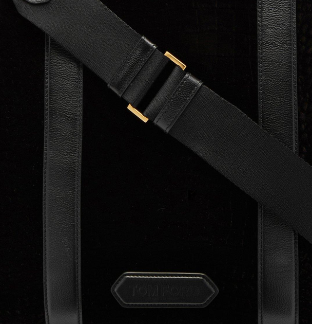 Tom Ford Mens Handle Travel Bag In Brown | ShopSimon