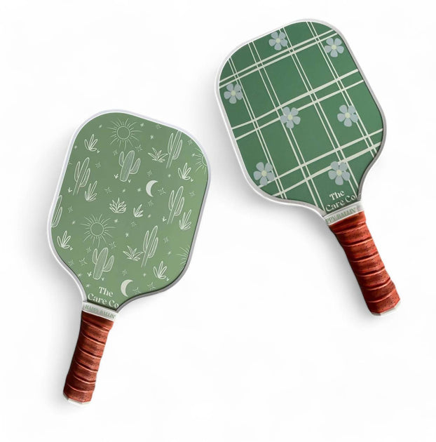 The Care Collective Cactus Pickleball Paddle In Green | ShopSimon