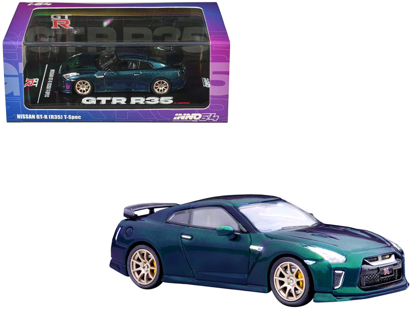 Inno Models Nissan Gt-r (r35) T-spec Rhd (right Hand Drive) Midnight ...