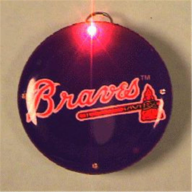 Blinkee Atlanta Braves Officially Licensed Flashing Lapel Pin | ShopSimon
