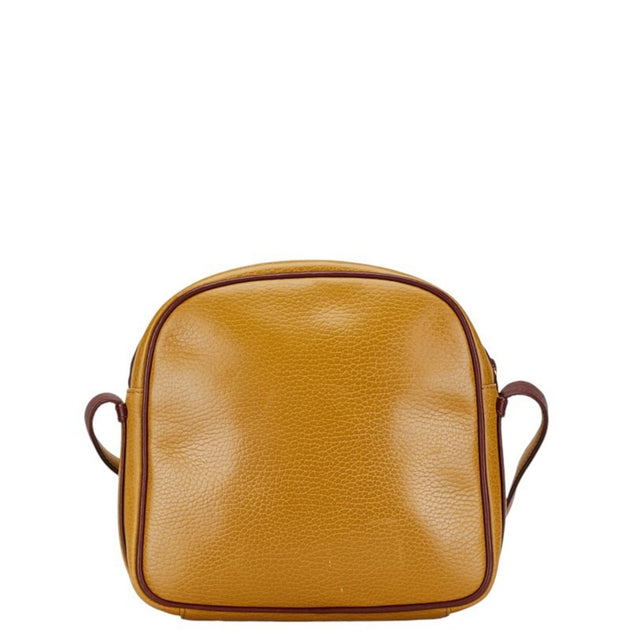 Cartier Wine Leather Shoulder Bag (pre-owned) | ShopSimon