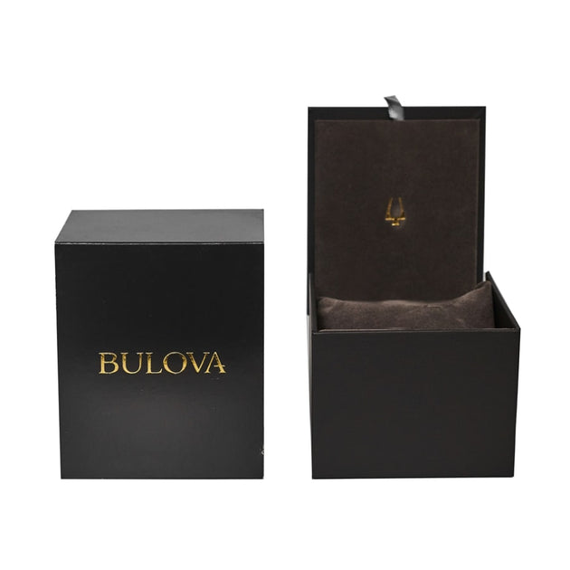 Bulova Phantom Crystal Dial Rose Gold Stainless Steel Women's Watch ...