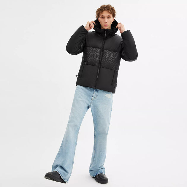 Coach Outlet Colorblock Down Jacket | ShopSimon