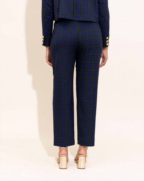 Alden Adair Remy Pants In Tartan | ShopSimon