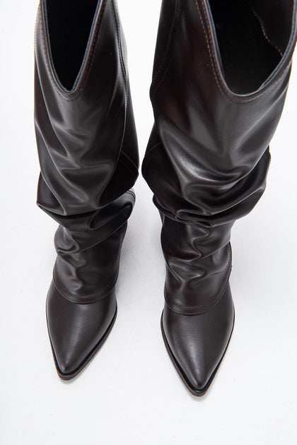 Prologue Shoes Elaris Block Heel Knee High Boot (Women) | ShopSimon