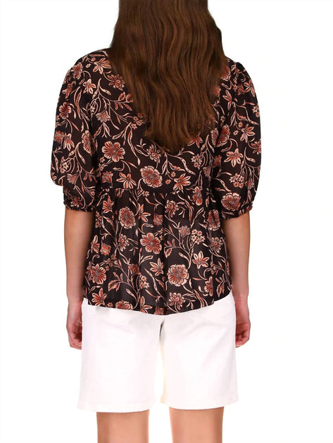 Sanctuary Bloom Blouse In Dusk Floral | ShopSimon