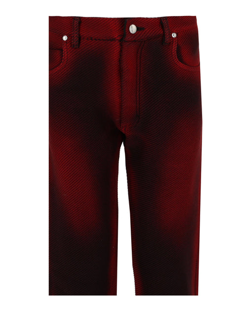Salvatore Ferragamo Ribbed Airbrush Pants | ShopSimon